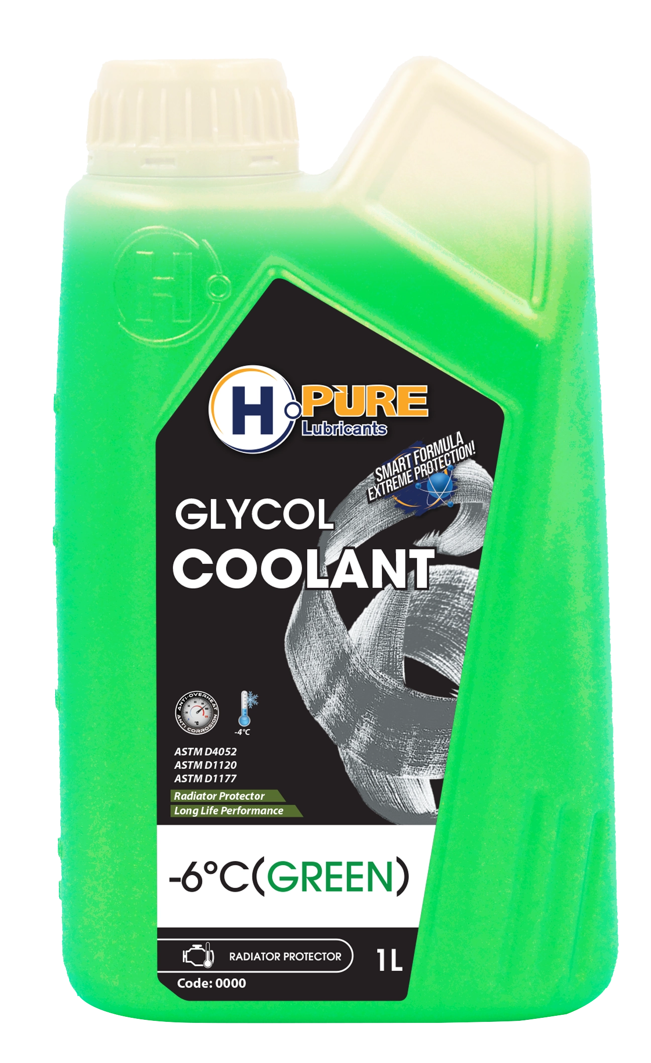 GLYCOL COOLANT-6°C(GREEN) - HPure Lubricants
